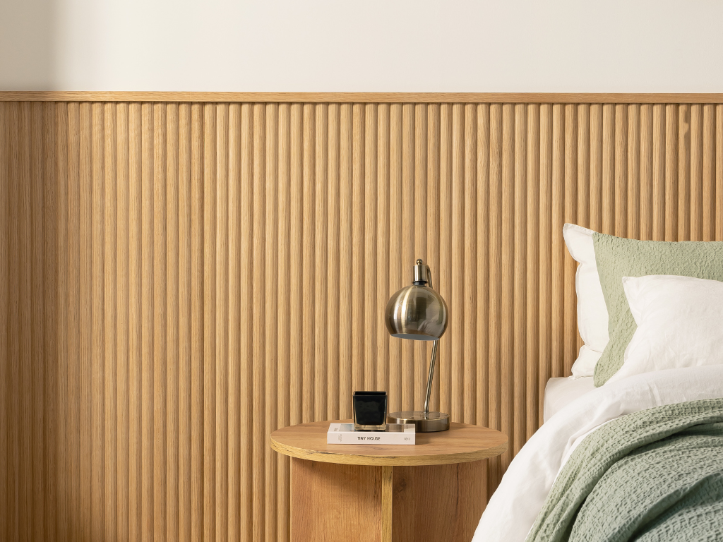SlatWall Individual Slat Natural Oak | Oak Veneer Slats | Naturewall