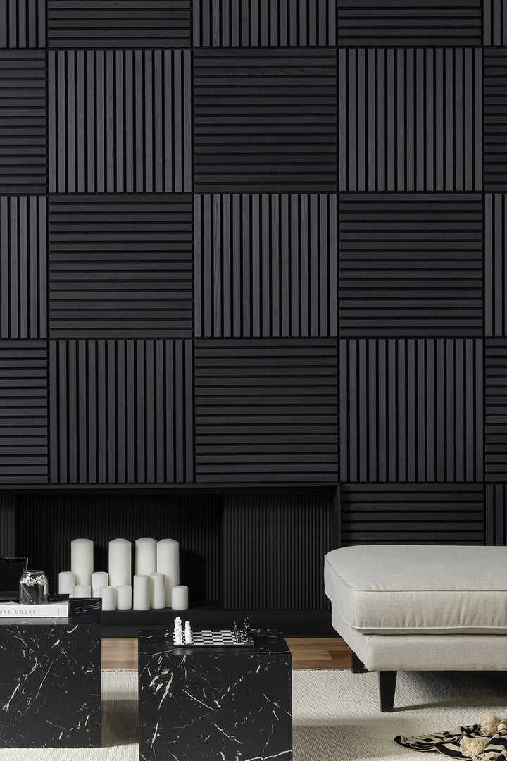 SlatWall Mini Wood Panels | Square Wall Panels | Small Panels – Naturewall