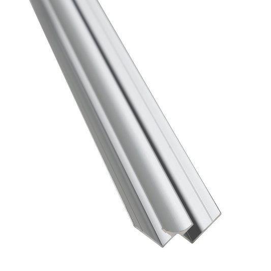 Elemence Matte Silver Aluminium Internal Corner Trim – Naturewall