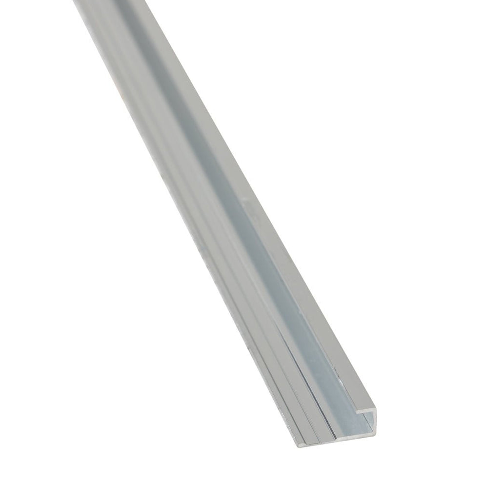 Elemence Polished Silver Aluminium U Joint Trim – Naturewall