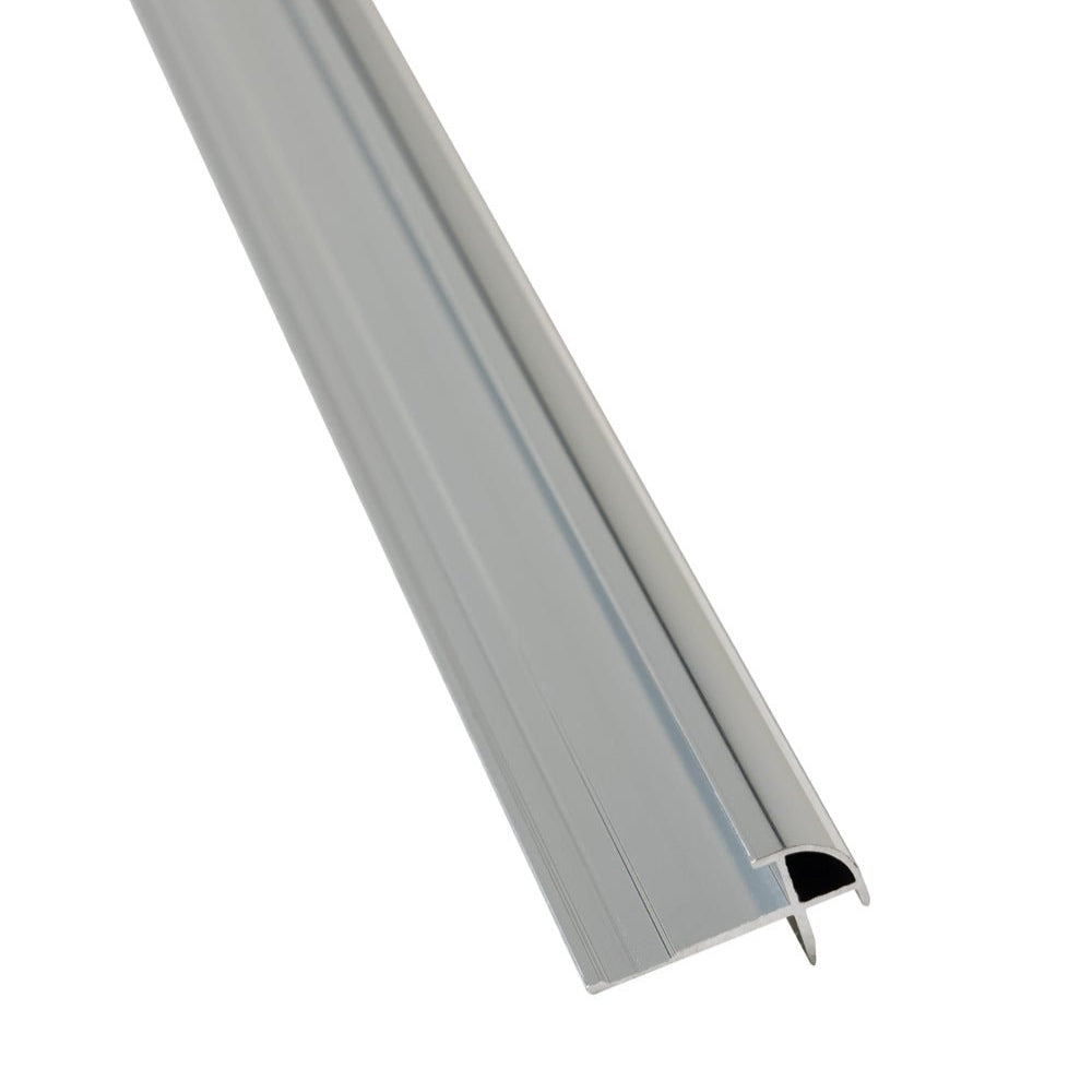 Elemence Polished Silver Aluminium External Corner Trim – Naturewall