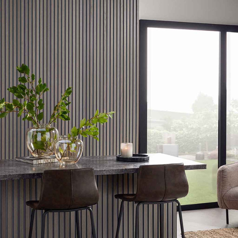 SlatWall Waterproof Panels for Walls | Naturewall