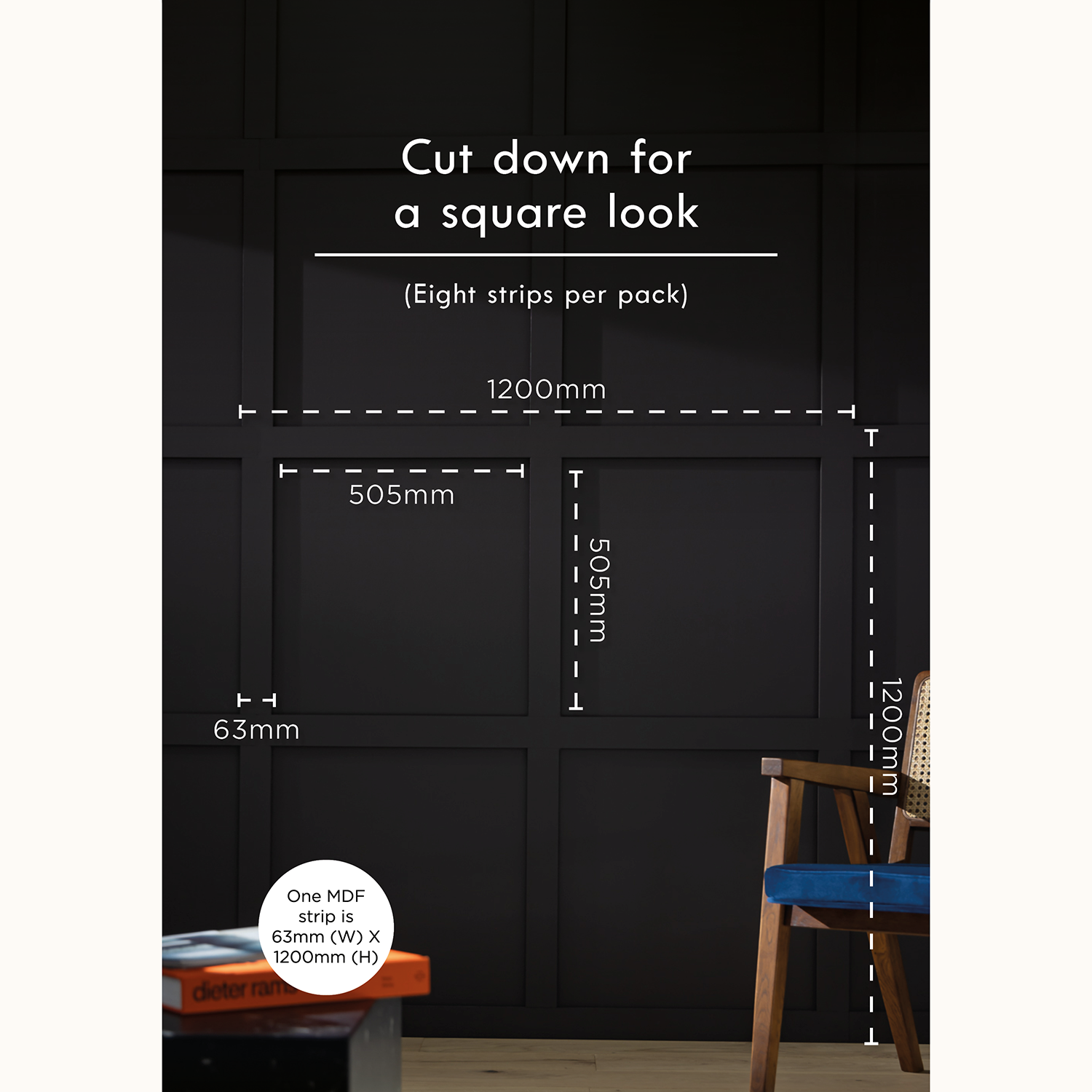 Square Shaker MDF Wall Panelling Kits | Ready to Paint – Naturewall