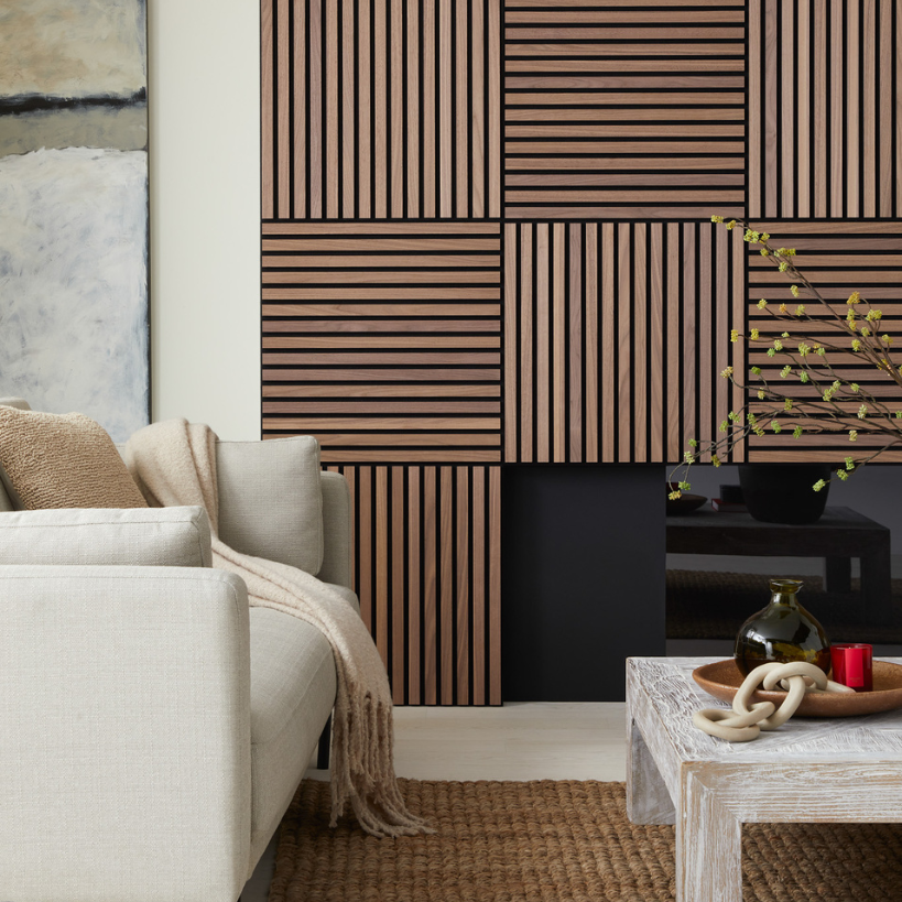 SlatWall Square Wood Panels | Small Panels – Naturewall