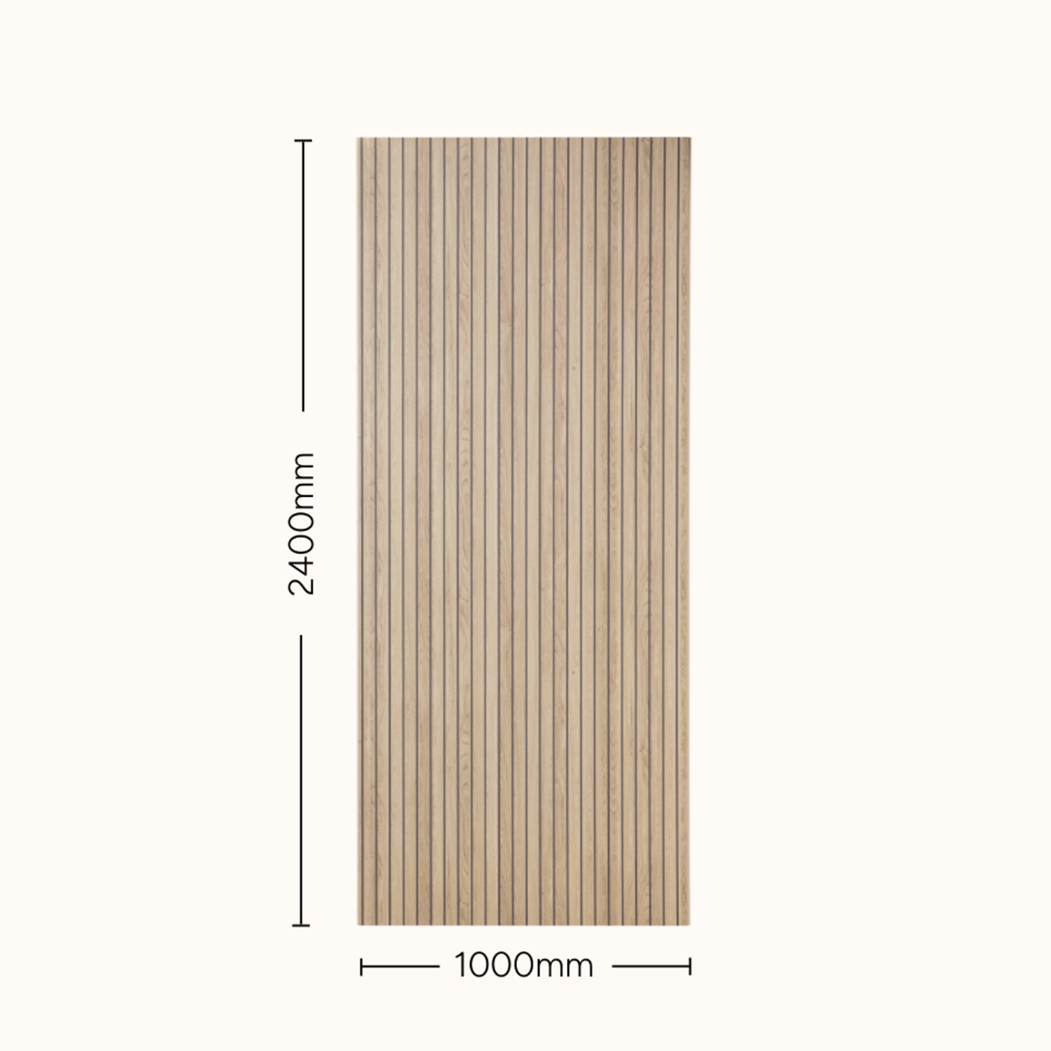 Sivara Oak Slatted Wood Effect PVC Waterproof Shower Panel | Naturewall