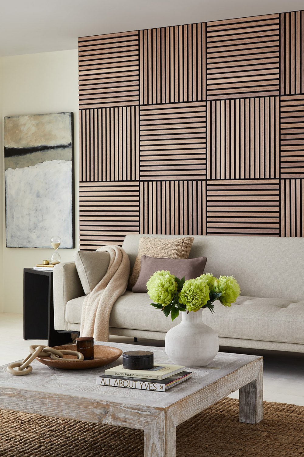 SlatWall Mini Walnut Wood Panel | Naturewall