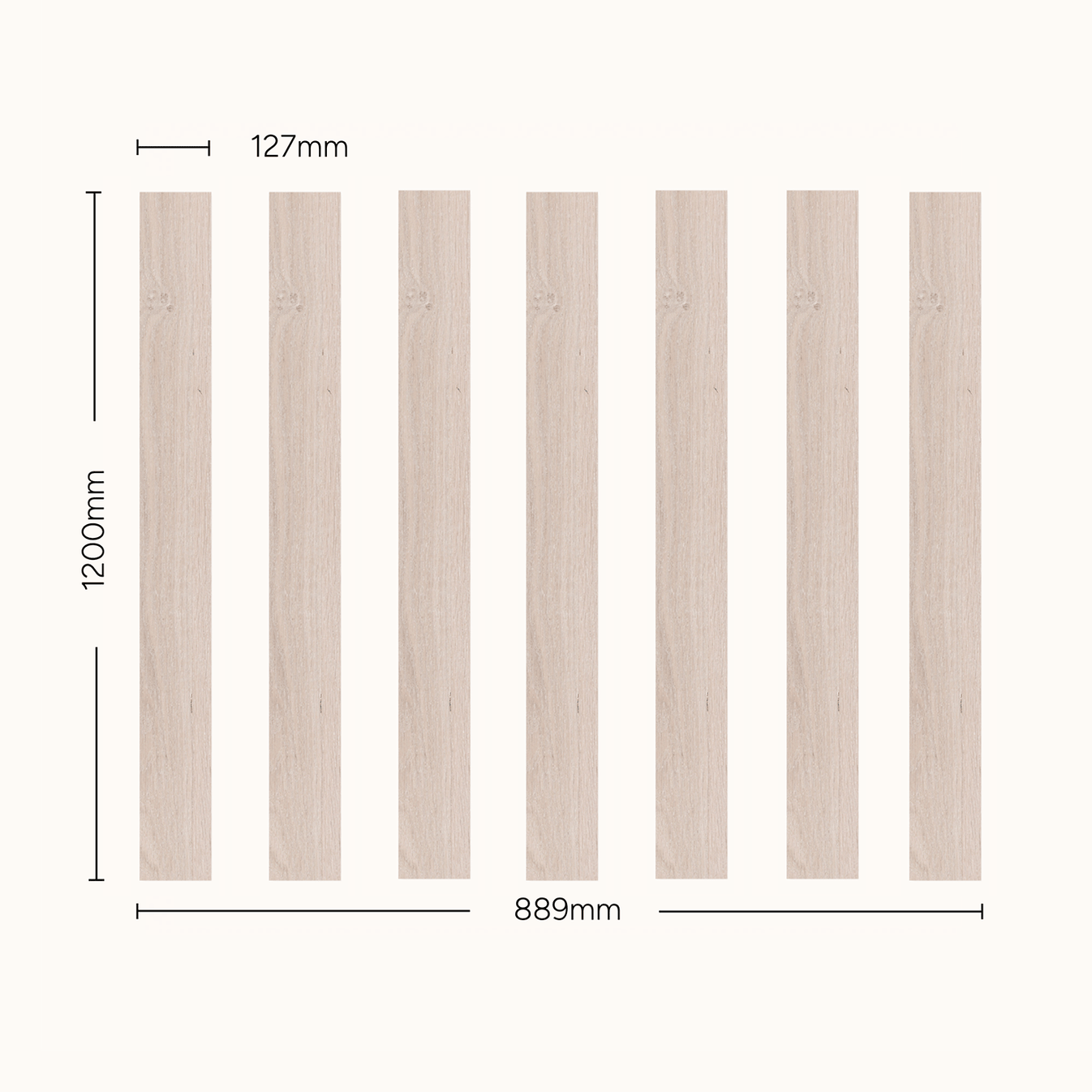 Alaska Oak Wood Wall Planks - Easy to Install – Naturewall