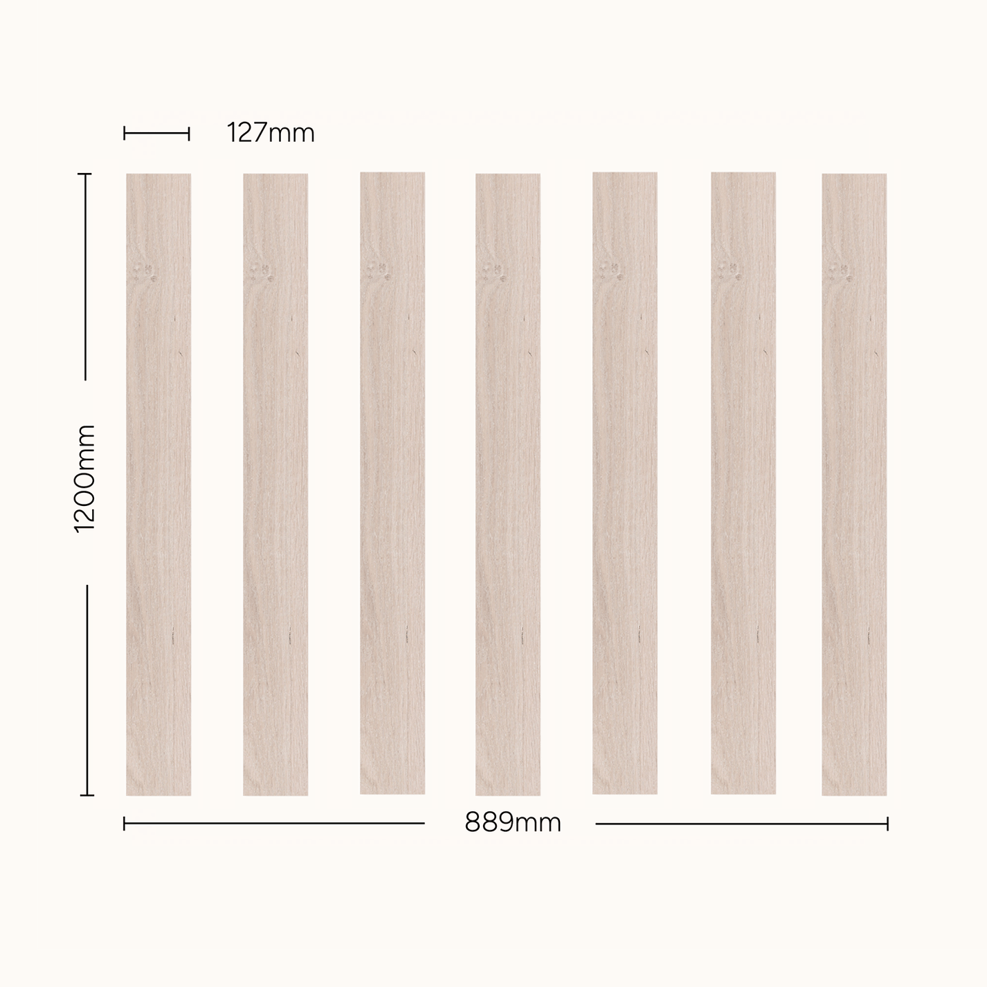 Alaska Oak Wood Wall Planks - Easy to Install – Naturewall