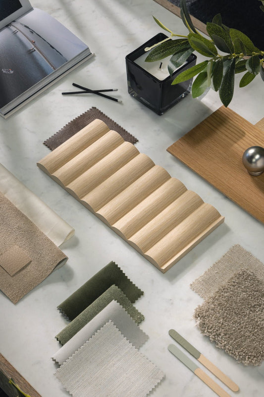 Arborelle Natural Oak Reeded Wall Panel | Naturewall