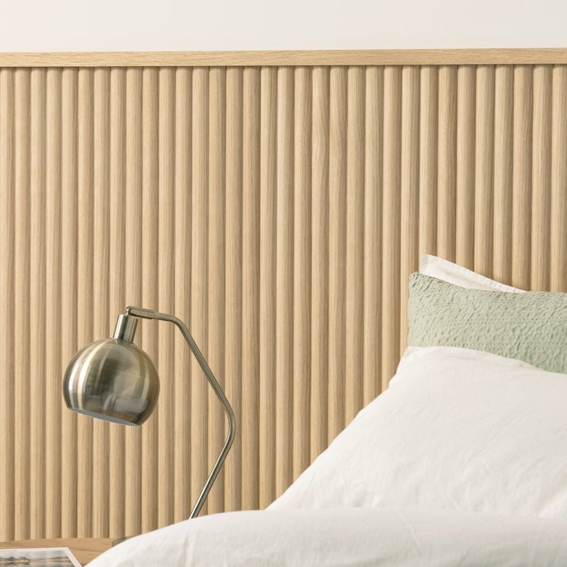 Arborelle Natural Oak Reeded Wall Panel | Naturewall