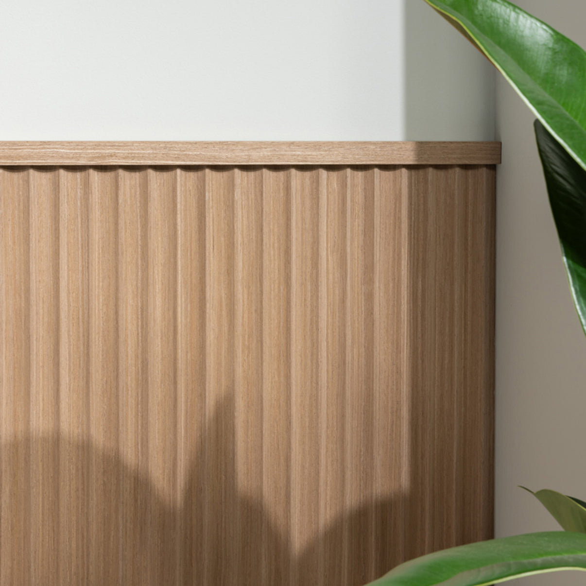 Arborelle Walnut Fluted Wall Panel | Naturewall