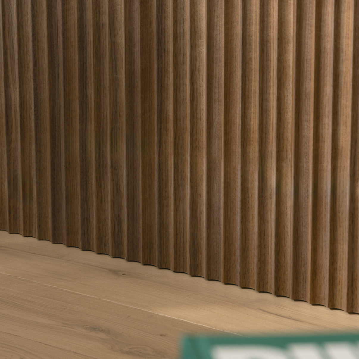 Arborelle Walnut Fluted Wall Panel | Naturewall