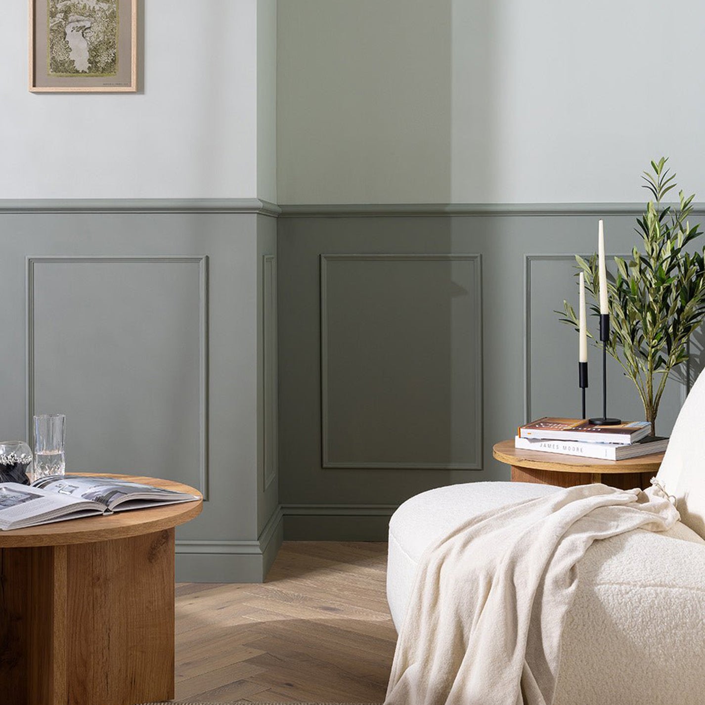 Dado Wall Panelling Kit | Using Wooden Beading / Mouldings – Naturewall