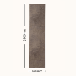 Elemence Pewter Grey Stone Effect Waterproof Shower Panel – Naturewall