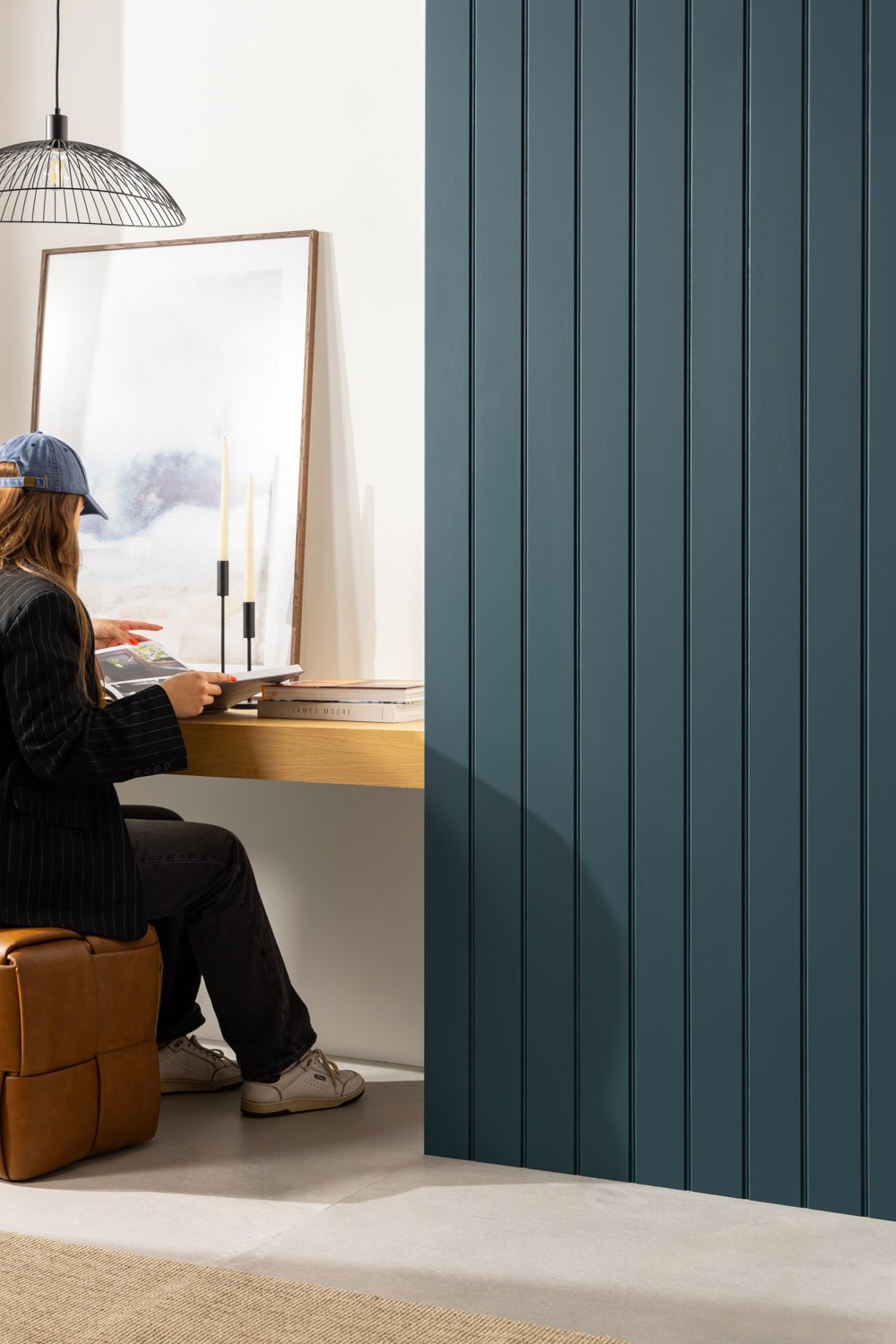 Legacy Beaded Tongue & Groove MDF Sample | Naturewall