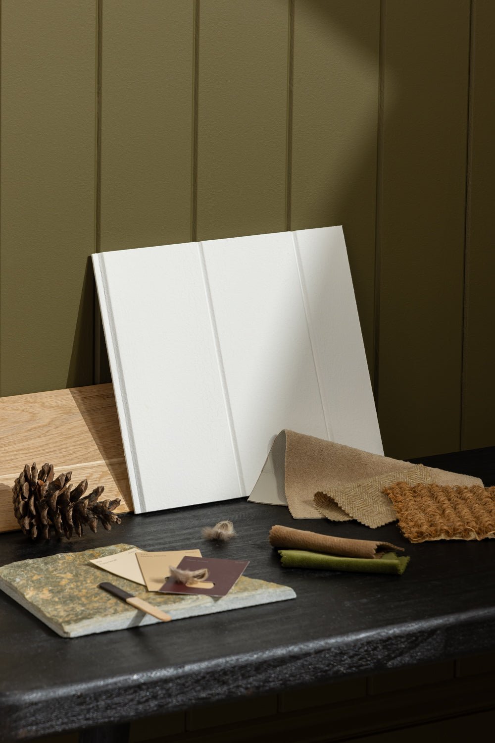 Legacy Beaded Tongue & Groove MDF Sample | Naturewall