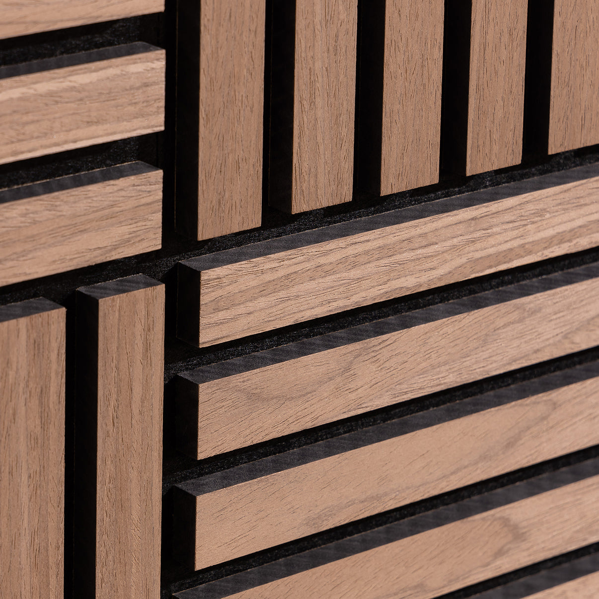 SlatWall Mini Walnut Wood Panel | Naturewall