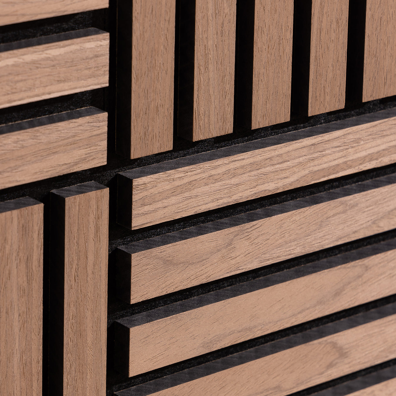 SlatWall Mini Walnut Wood Panel | Naturewall