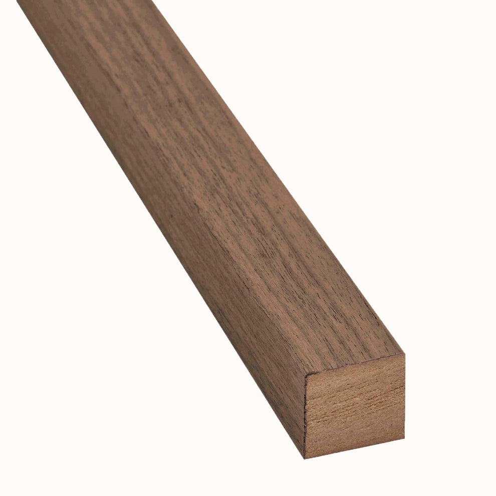 SlatWall Top Trim Walnut | Naturewall