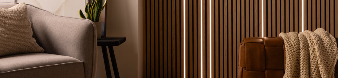 SlatWall Black Acoustic Panel | Naturewall