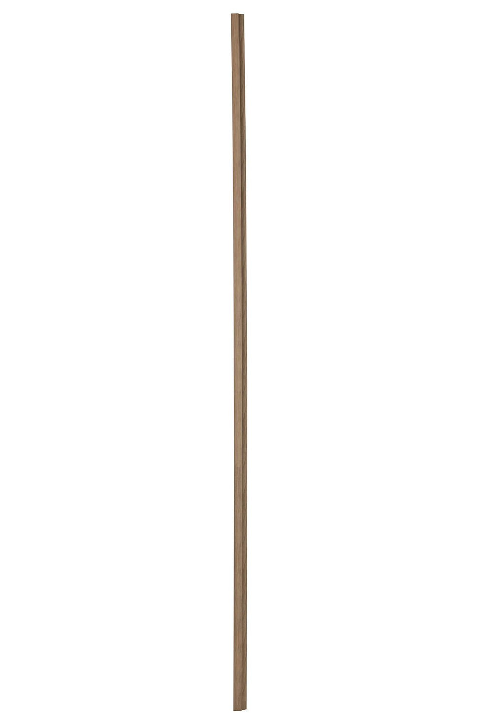 SlatWall Waterproof Walnut Wood Effect End Cap | Naturewall